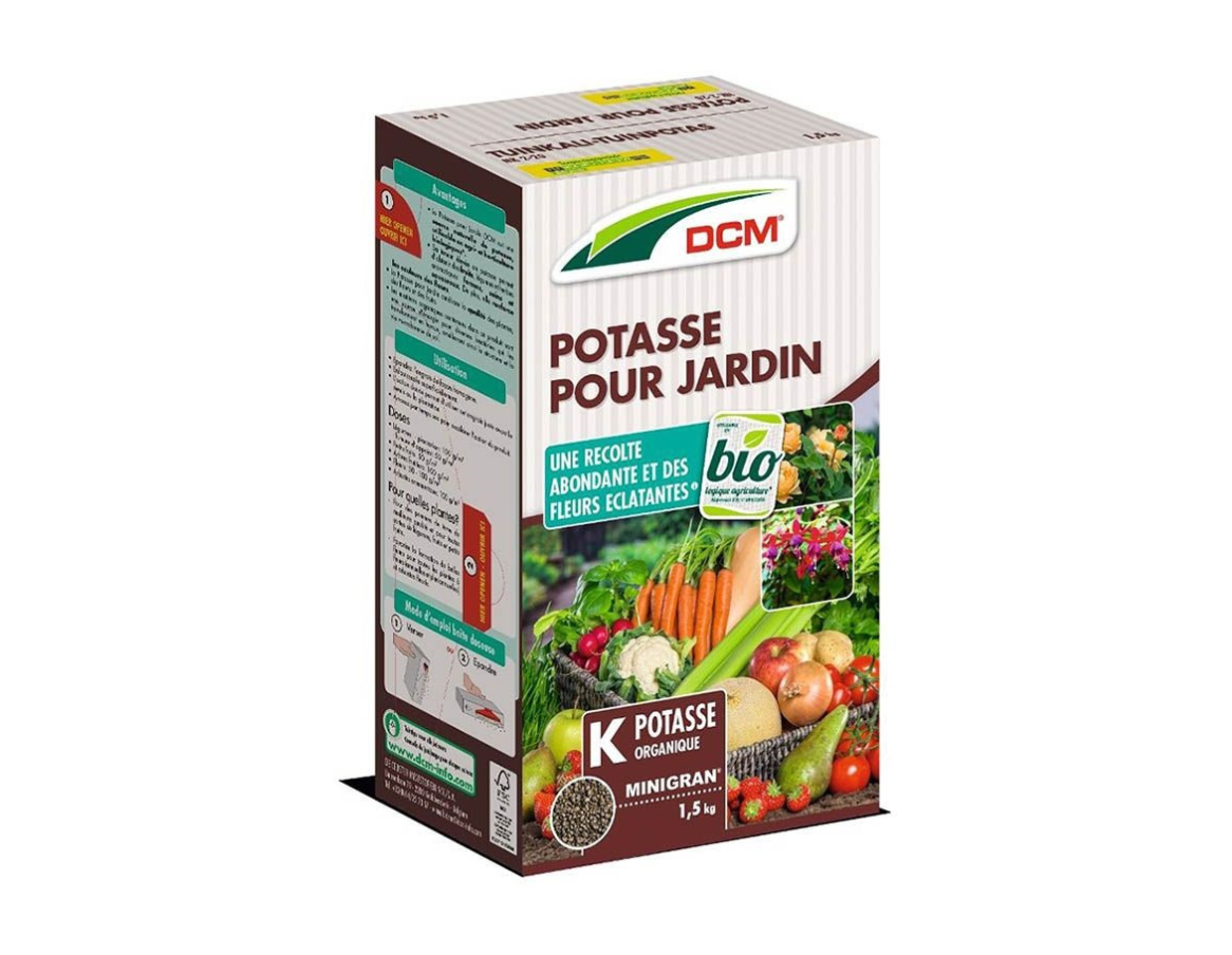 Potasse pour jardin - 1,5 kg - Jardinet