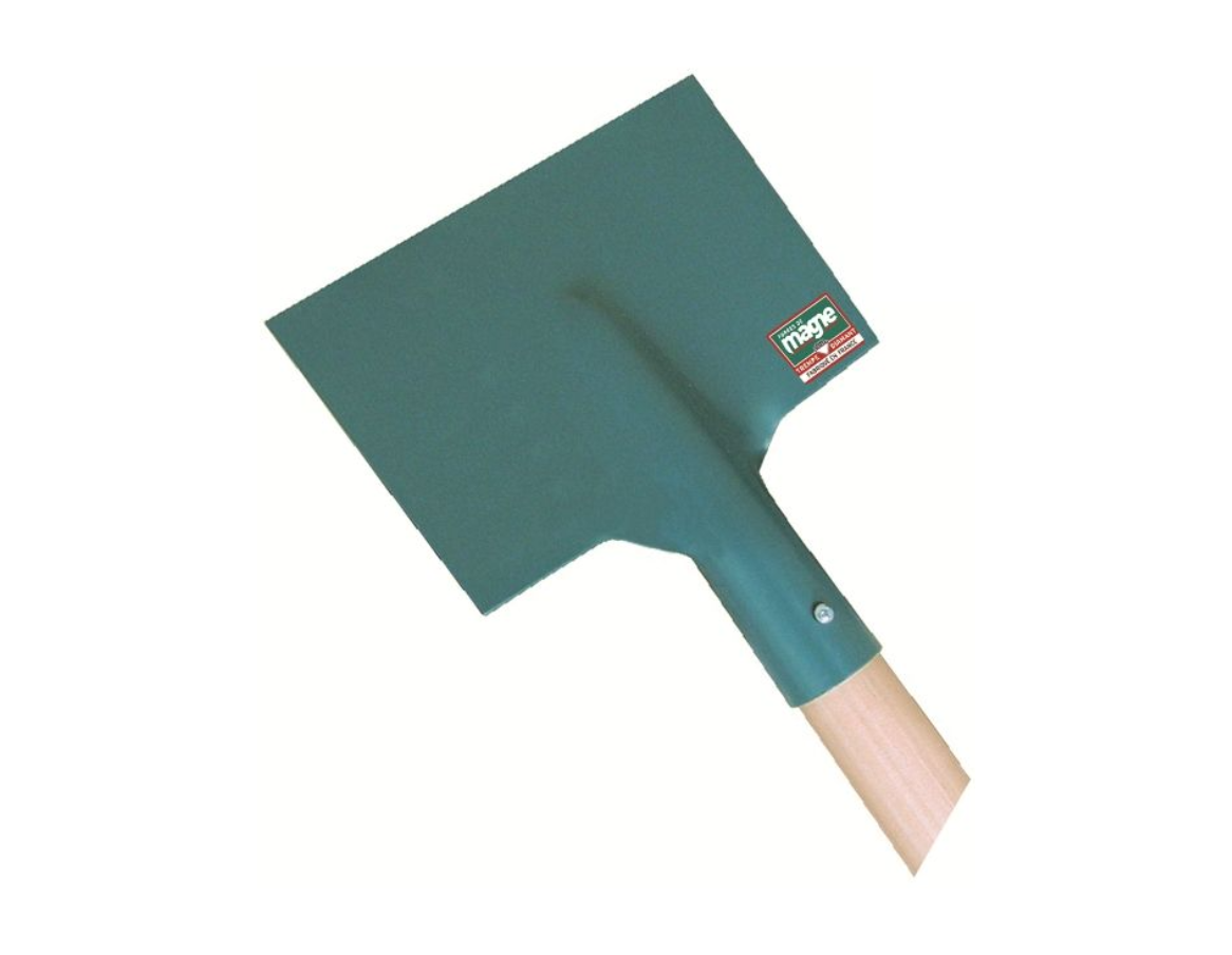 Racle à glace ou neige en acier avec manche - Jardinet