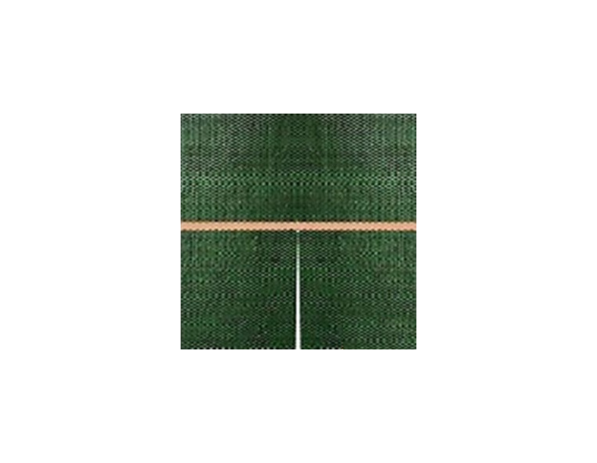 Collerette de paillage tissée verte en 86gr/m² de 30cm à 1,05m - Jardinet