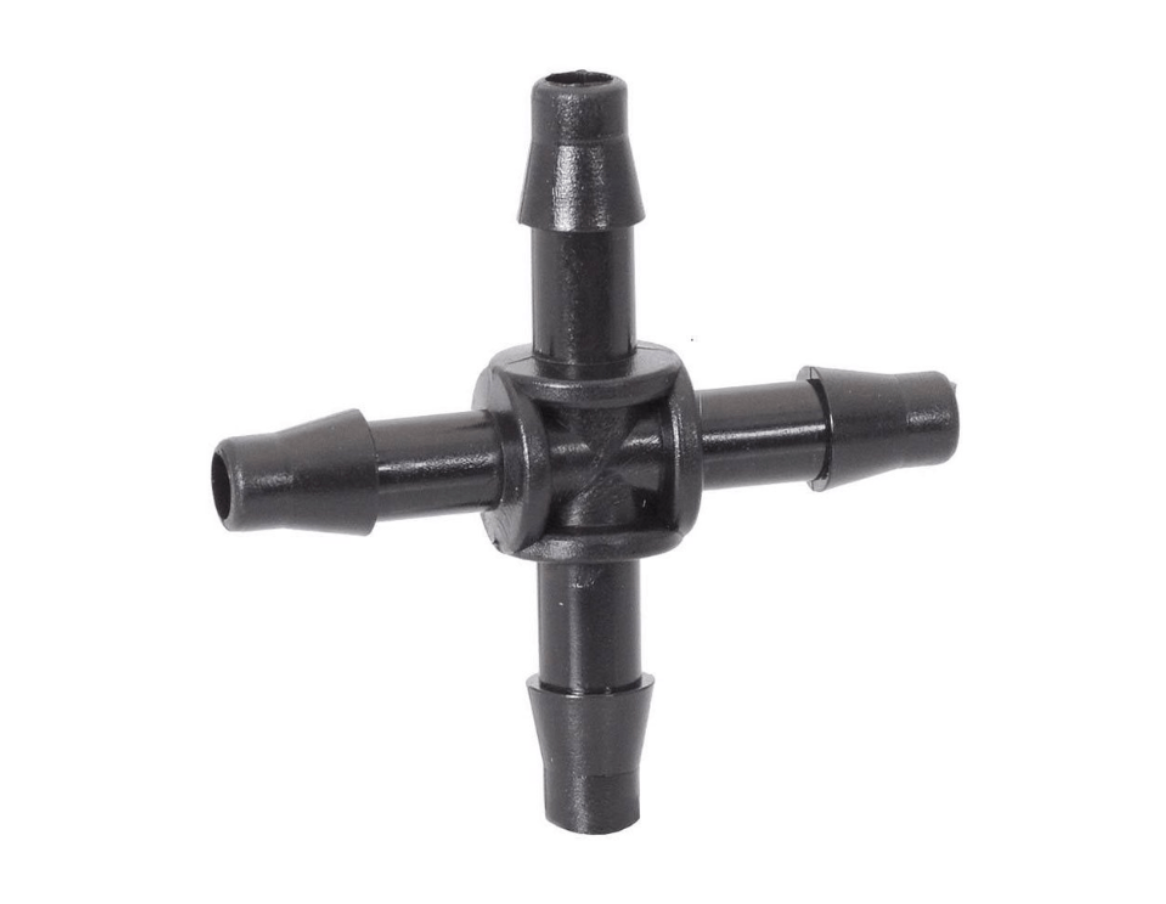 Croix pour micro-tube - 4mm - Jardinet