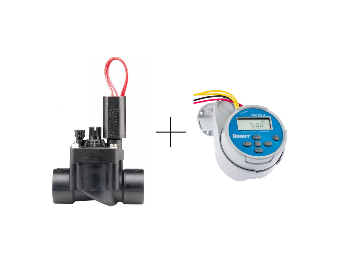 Électrovanne programmable Node 100 + Valve B - Jardinet
